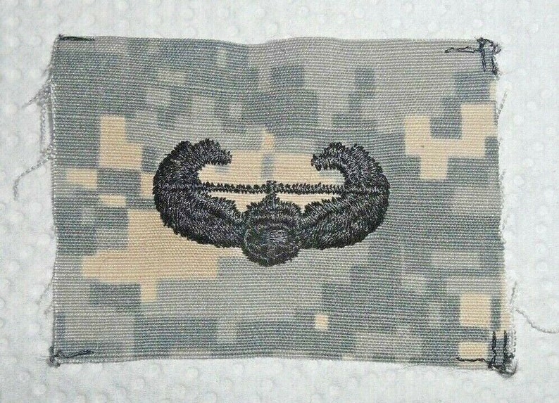 US Army ACU Digital Camo Uniform Air Assault Badge Sew on Patch - Etsy