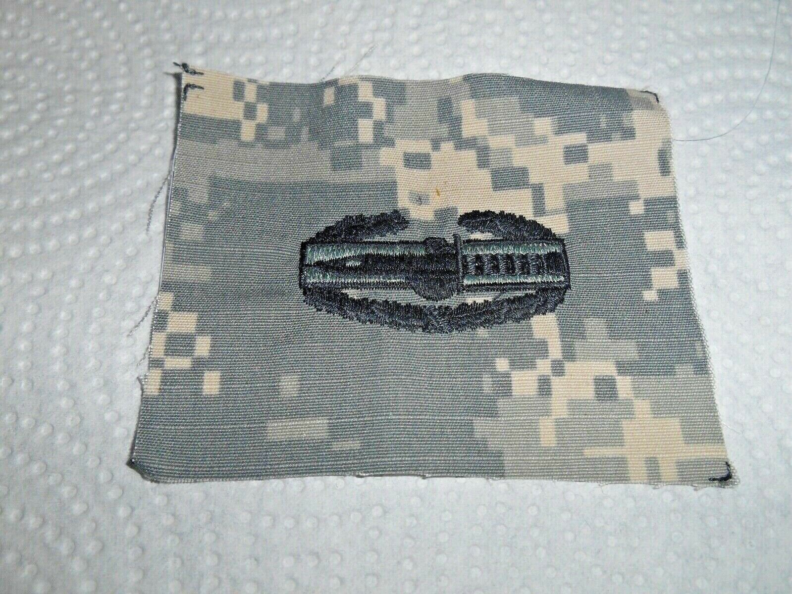 US Army Combat Action Badge Embroidered Sew-on ACU Badge - Free ...