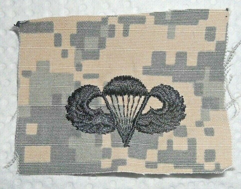 US Army Paratrooper Parachutist Wing Badge Sew on Patch ACU USGI ...