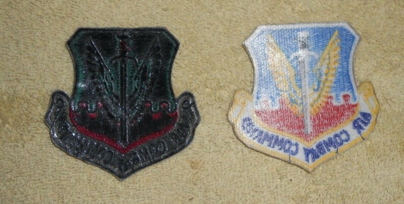 USAF Air Force Air Combat Command ACC Insignia Badge Patch Subdued and ...