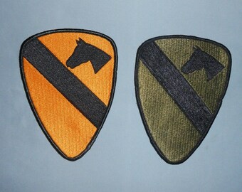 Us Army Color Patch - Etsy