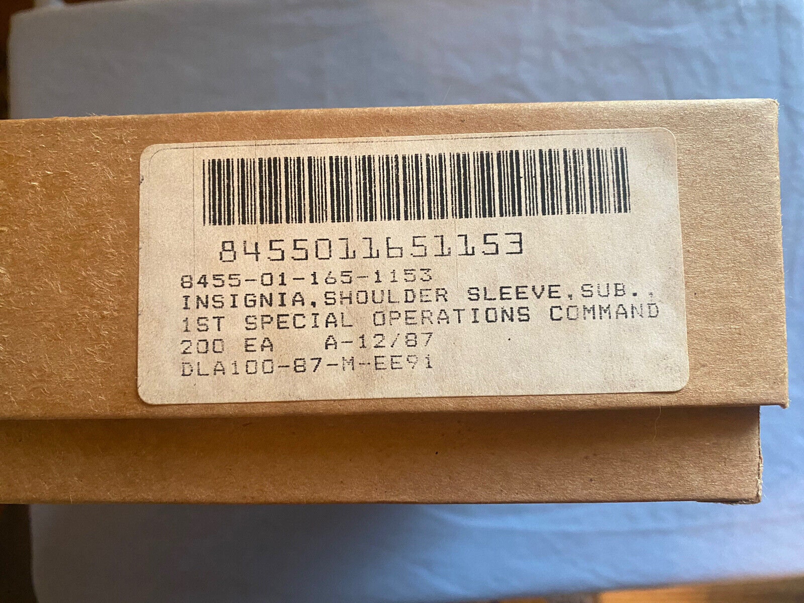 US Army 1st SPECIAL OPERATIONS Command Subdued Patch - Etsy