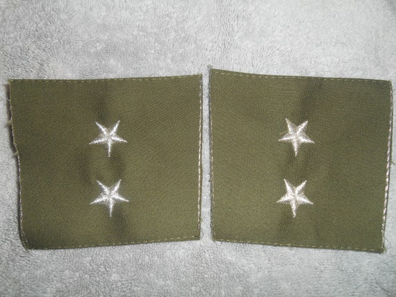Major General Rank OD Green O-8 Rank - Gem