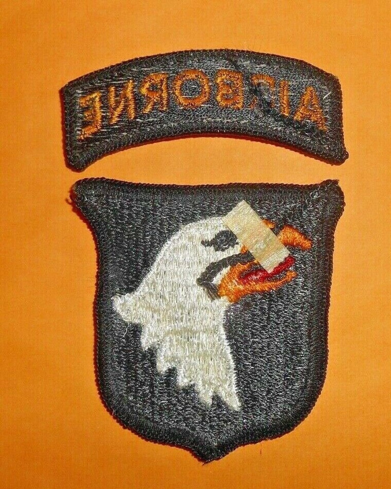 USGI U.S. Army 101st Airborne Division Patch & Tab Unissued - Etsy