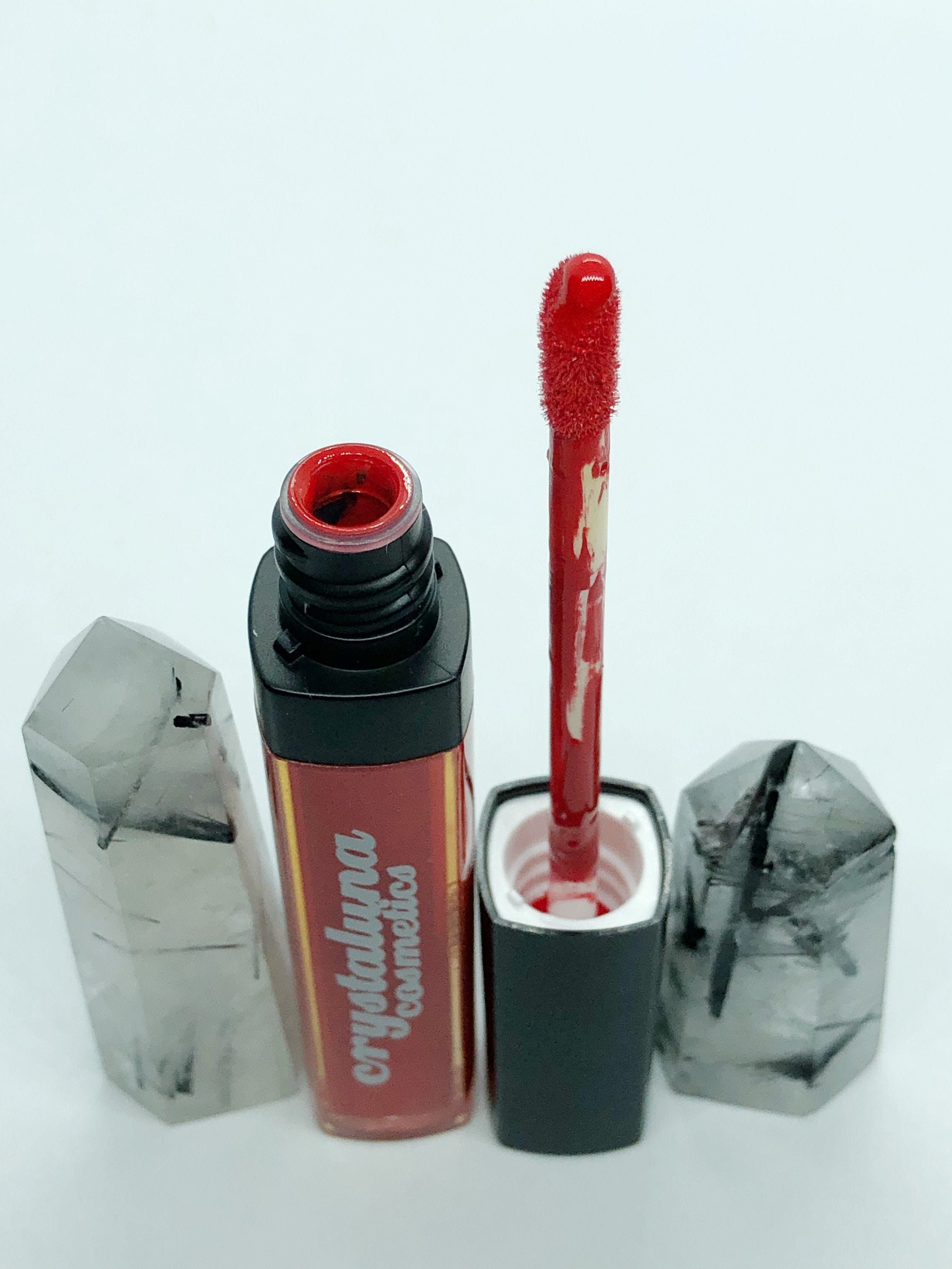 Liquid Lipstick in Bonfire Red Lipstick Moisturizing Lip Stain Long ...