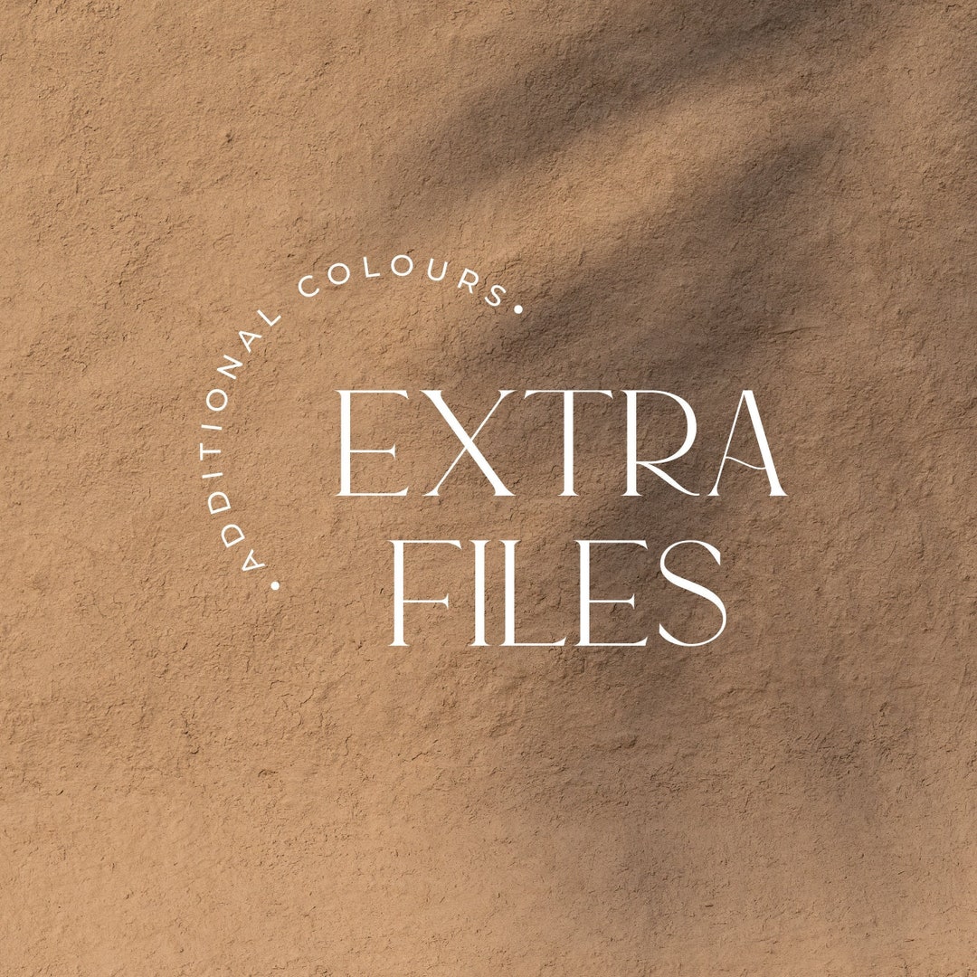 Extra Files for Your Logo - Etsy