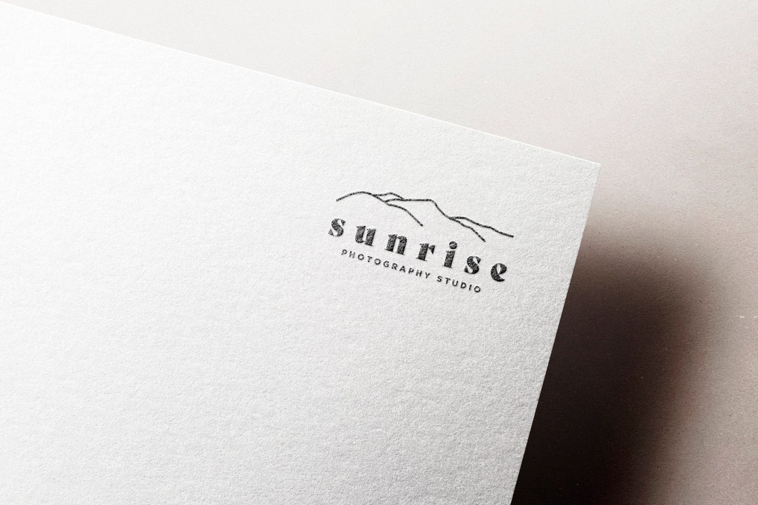 Logo de photographie, logo filigrane, logo préfabriqué, logo ...