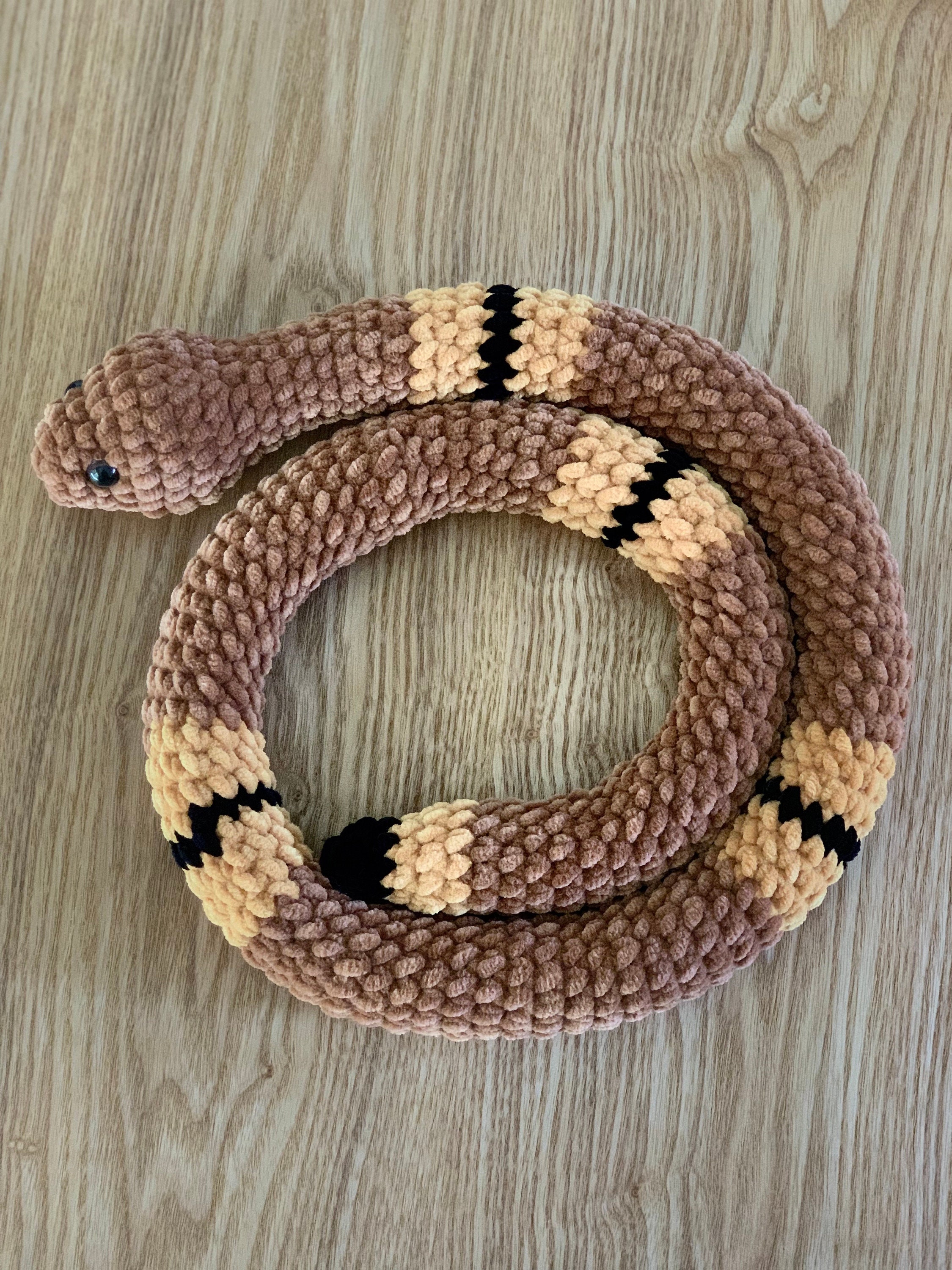 DIGITAL PATTERN Crochet Snake PATTERN No Sew Pattern - Etsy Australia