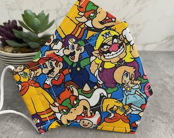 Mario Bros Mask - Etsy