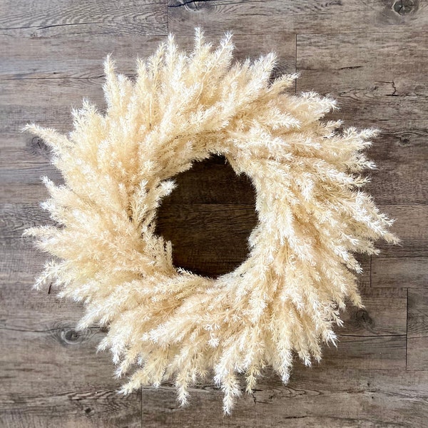 Pampas Wreath - Etsy