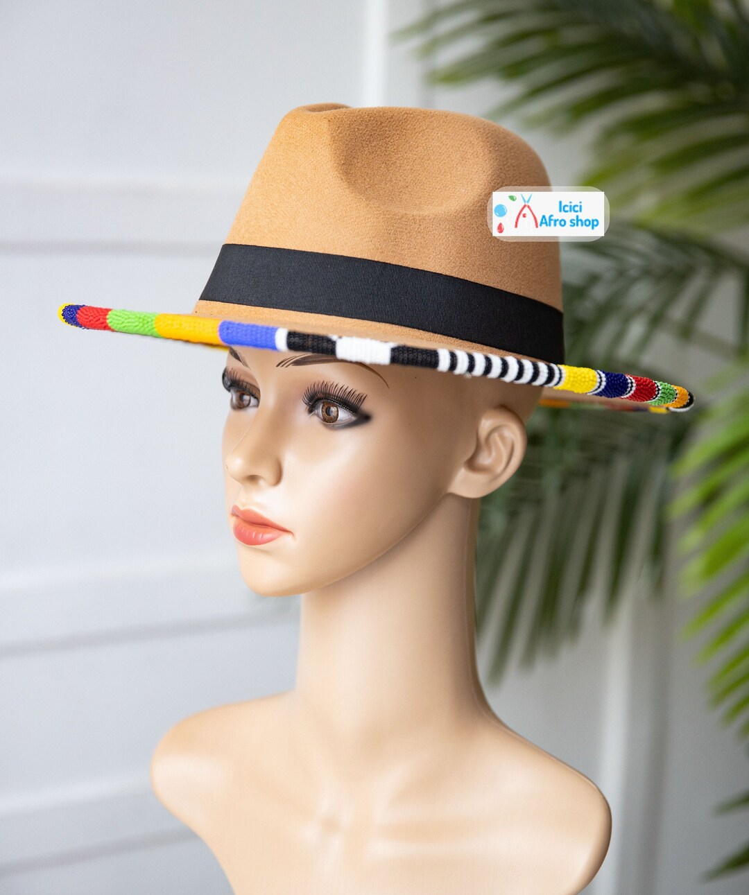 RIM Beaded Fedora Hat |fedora Fashion| Summer Hats| Colorful Fedoras ...