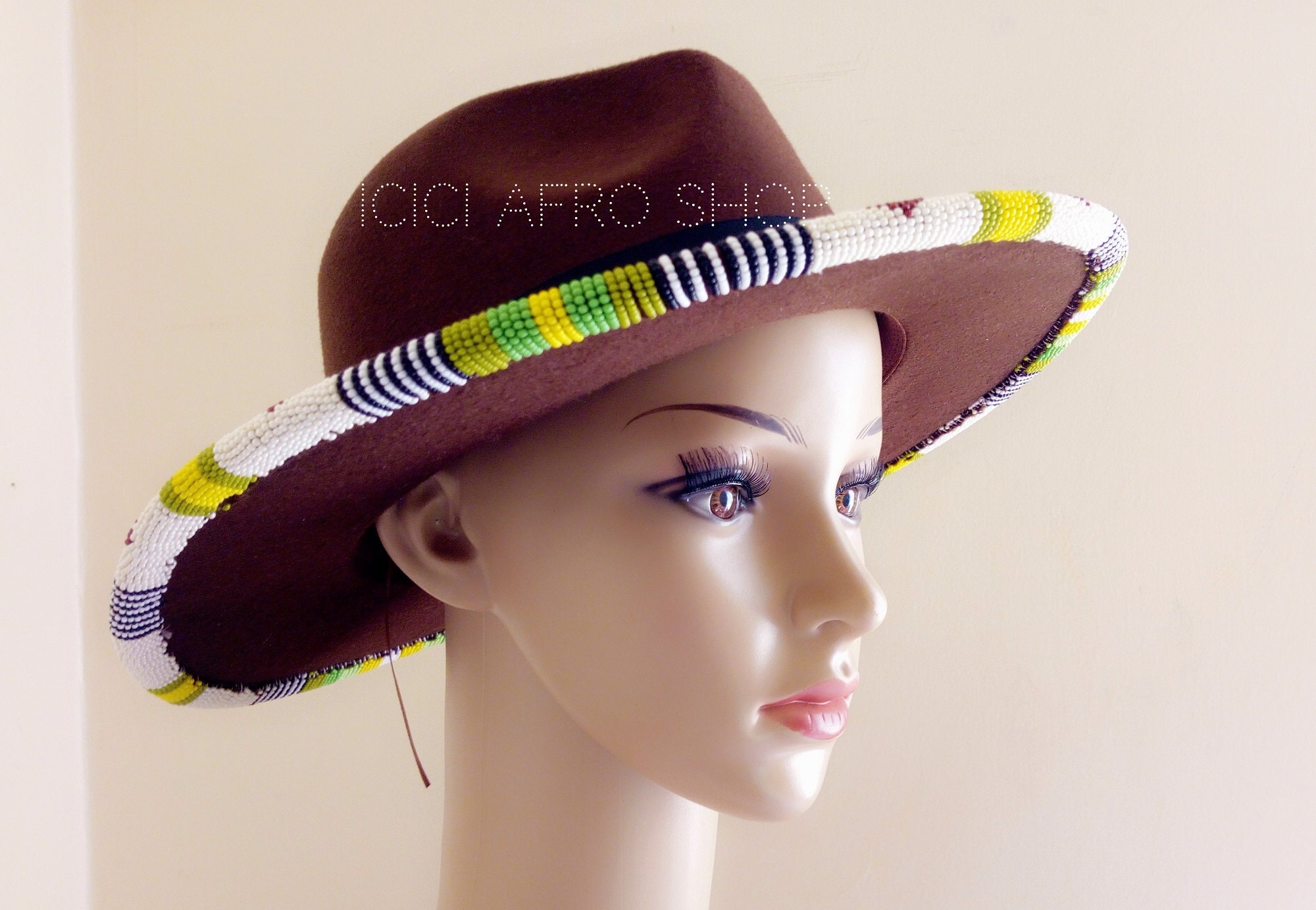 Colorful Beaded Hats fedora Fashion Summer Hats Colorful - Etsy Ireland