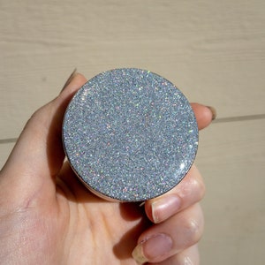 Holographic Glitter Grinder, Herb Grinder With Screen, Holo Sparkle ...