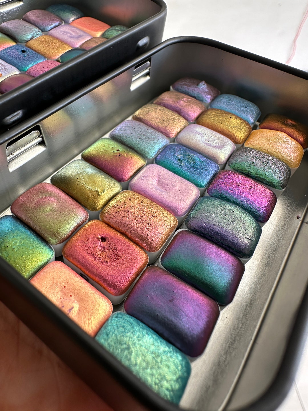 Magic Colourshifting Watercolor Tester Pack -set of 12/24 - Mini Pans ...