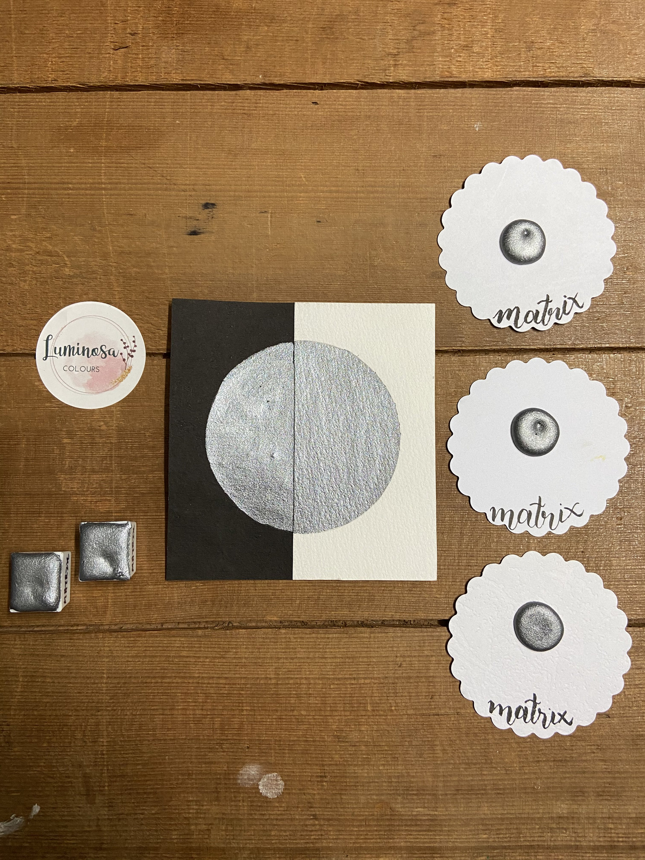 Craft Supplies & Tools Painting Visual Arts Matrix Metallic Watercolor ...