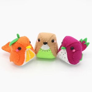 Sewing Pattern for Felt Bird Plush - Etsy