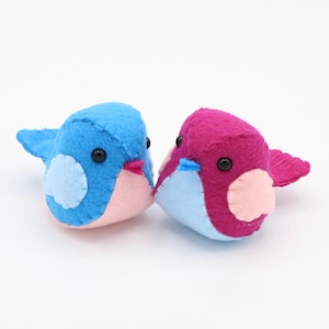 Sewing Pattern for Felt Bird Plush - Etsy