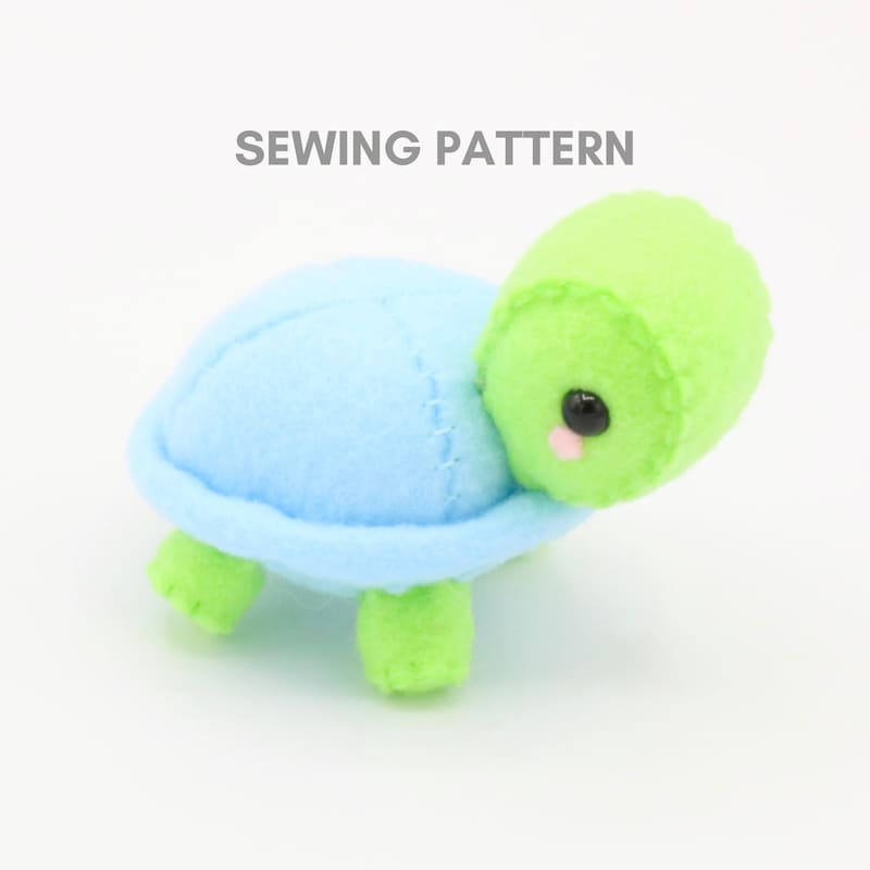 Turtle Plush Pattern - Etsy