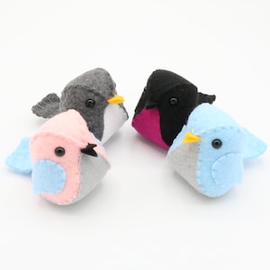 Sewing Pattern for Felt Bird Plush - Etsy