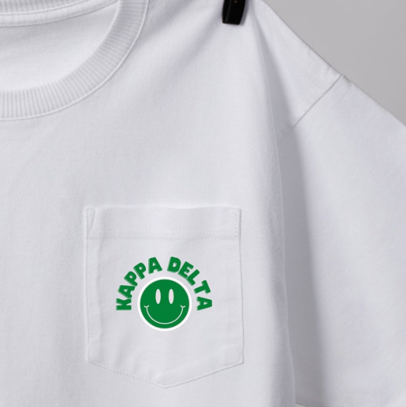 Kappa Delta Smiley Face - Etsy