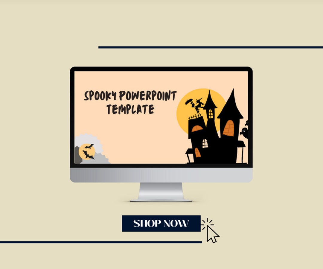 Halloween Powerpoint Template - Etsy