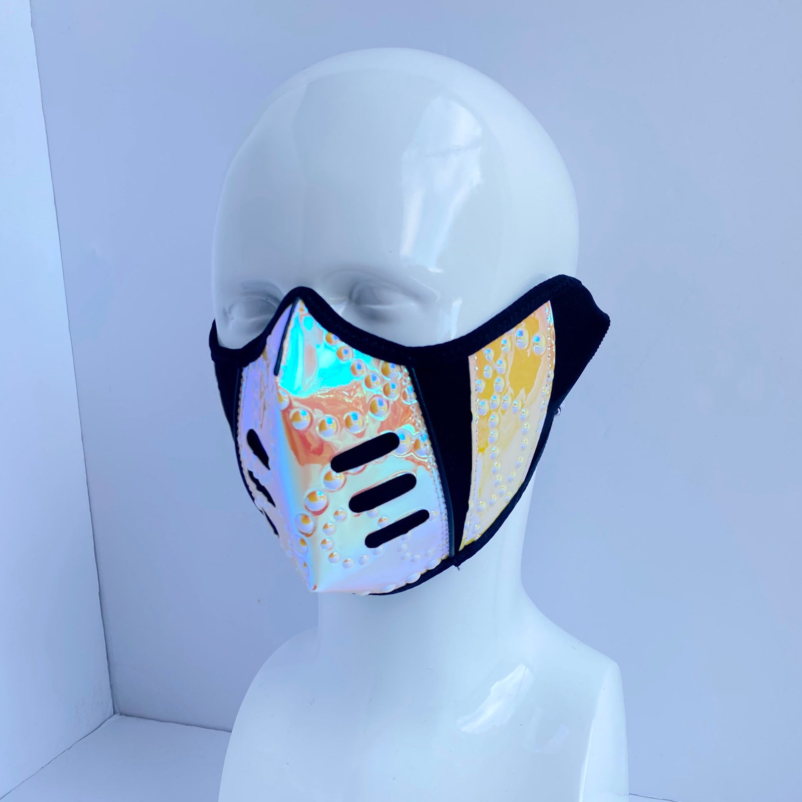 Pu Leather Face Mask Designer Face Mask Luxury Face Mask - Etsy UK