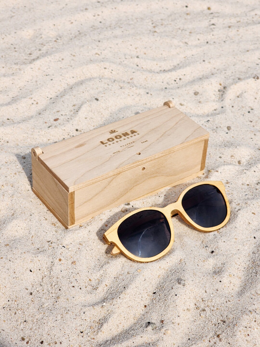 Eclipse Sunglasses, Handmade Wooden Sunglasses With Polarized Lenses ...