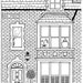 BUNDLE of 4 Victorian Terrace House Exterior Coloring Pages - Instant ...