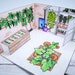 Printable Mini Walled Vegetable Garden Diorama - Dollshouse Kids Craft ...