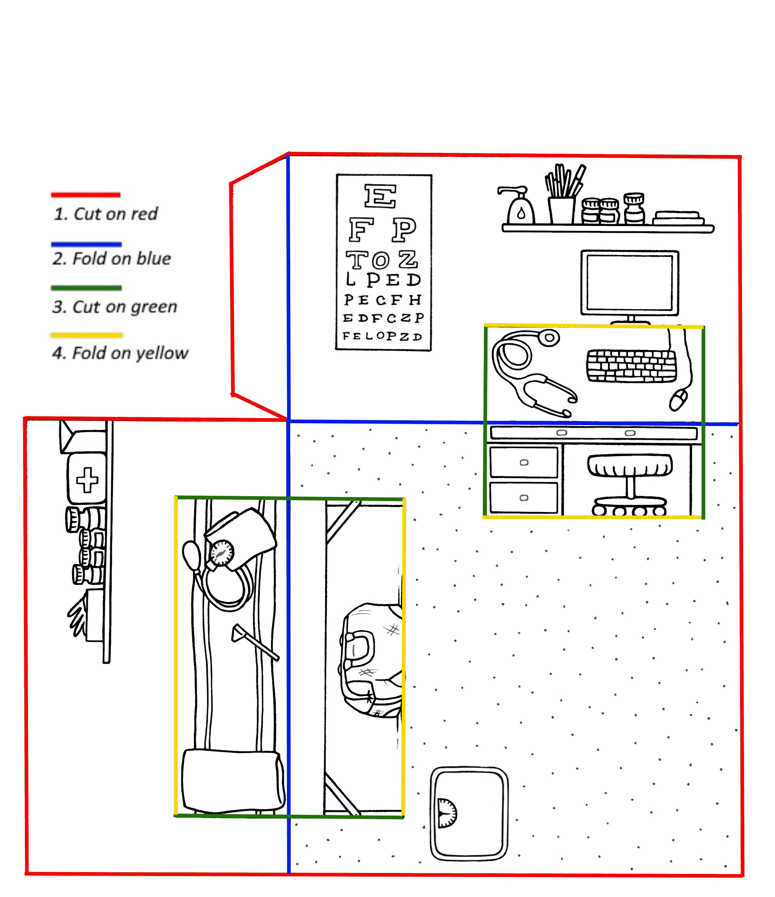 Printable Mini Doctors Surgery / Office Pretend Play - Etsy