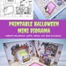 Halloween Craft Pop-up Witches House Diorama - Etsy
