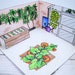 Printable Mini Walled Vegetable Garden Diorama - Dollshouse Kids Craft ...