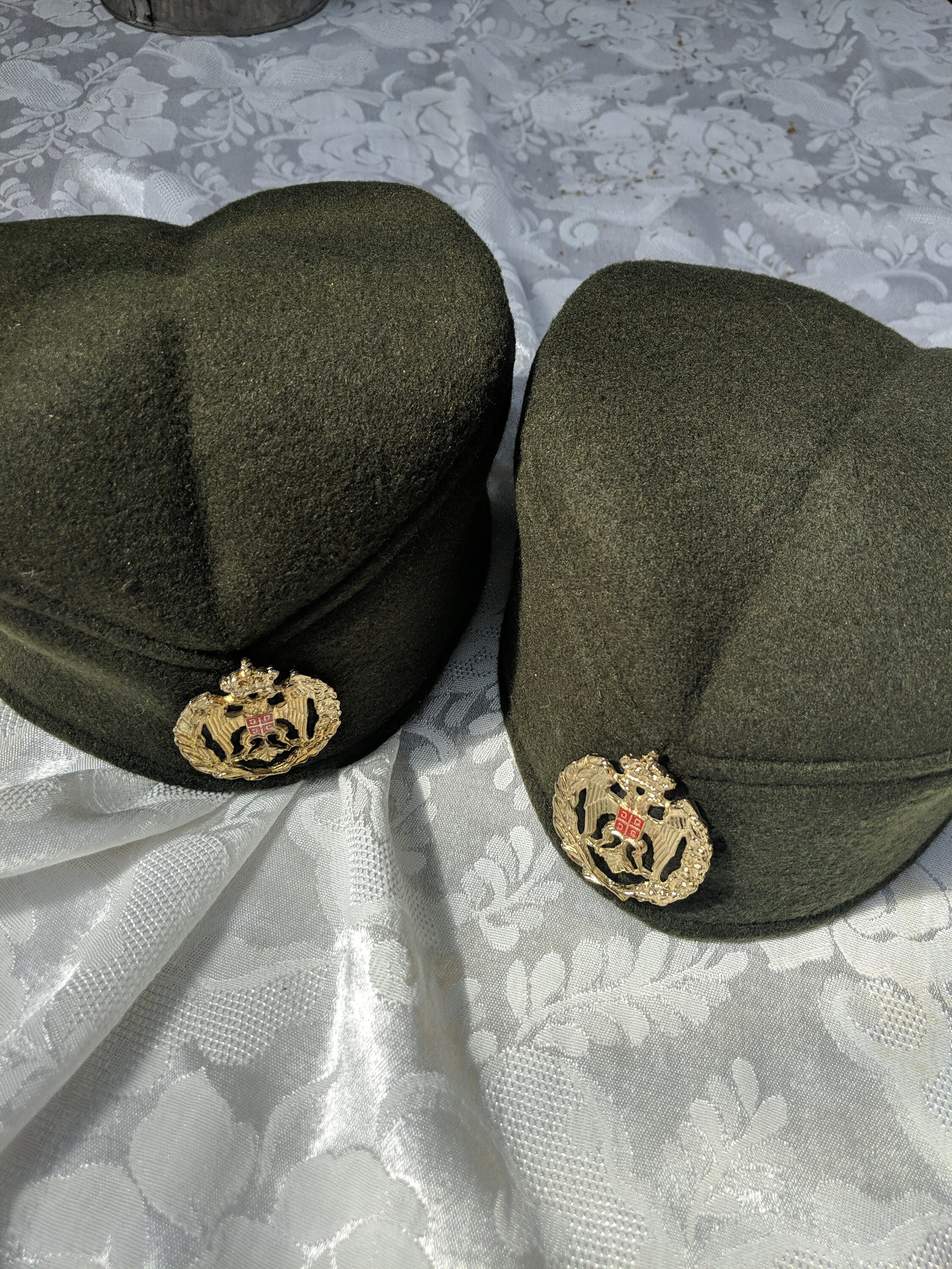 Green Serbian Sajkaca / Serbian Traditional Hat / Handmade Traditional ...