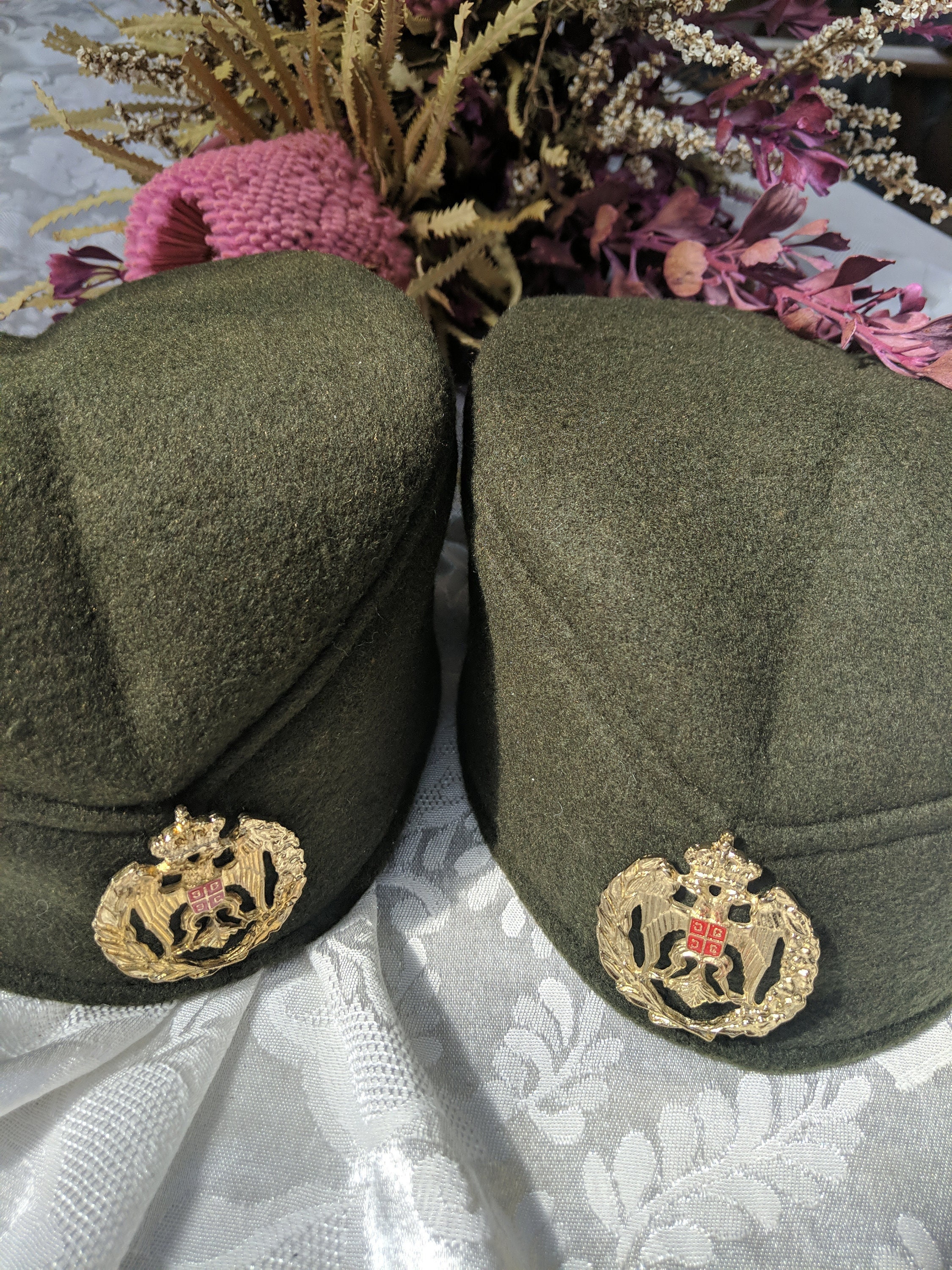 Green Serbian Sajkaca / Serbian Traditional Hat / Handmade Traditional ...