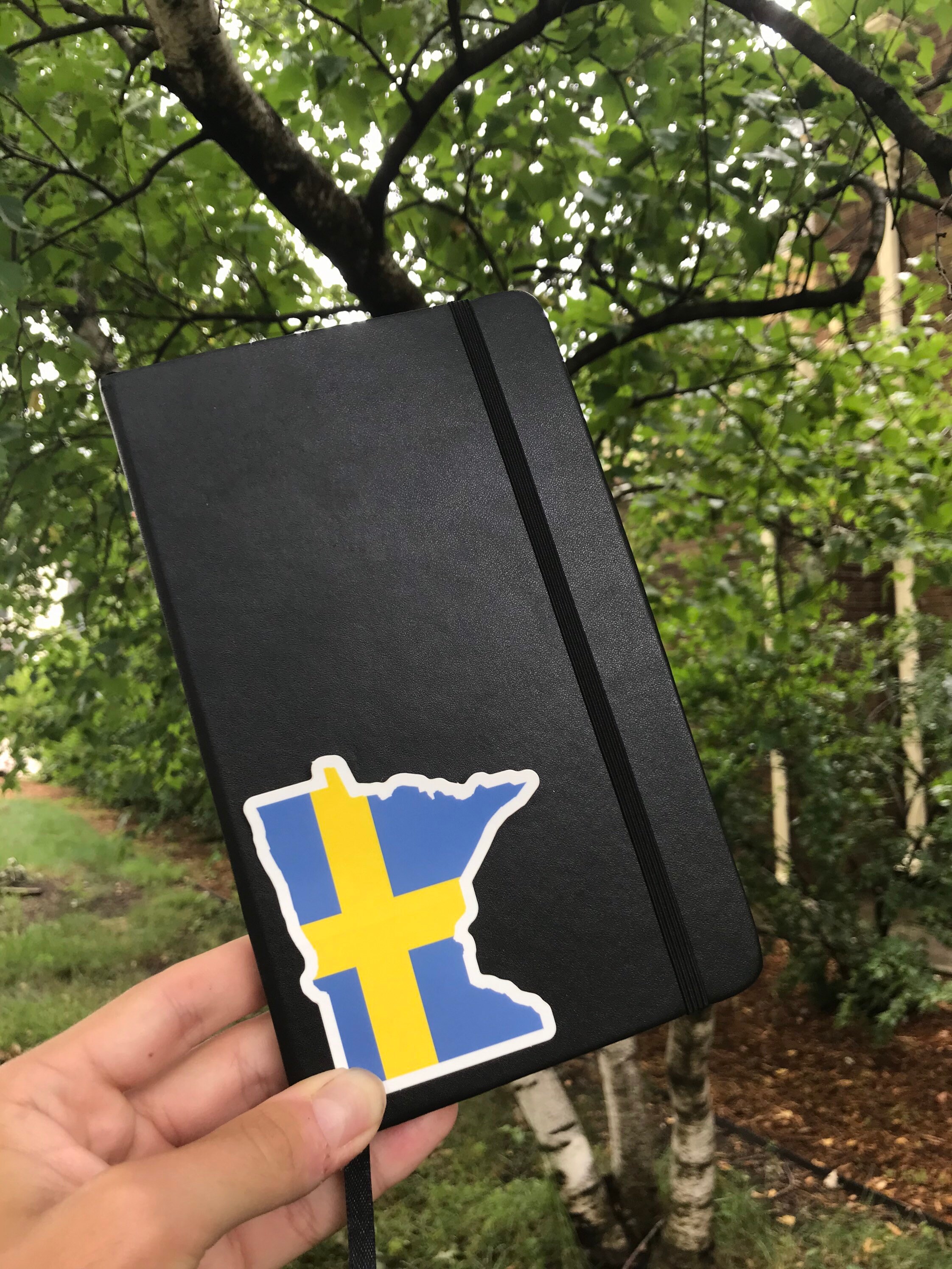 Minnesota Swedish Flag Sticker - Etsy