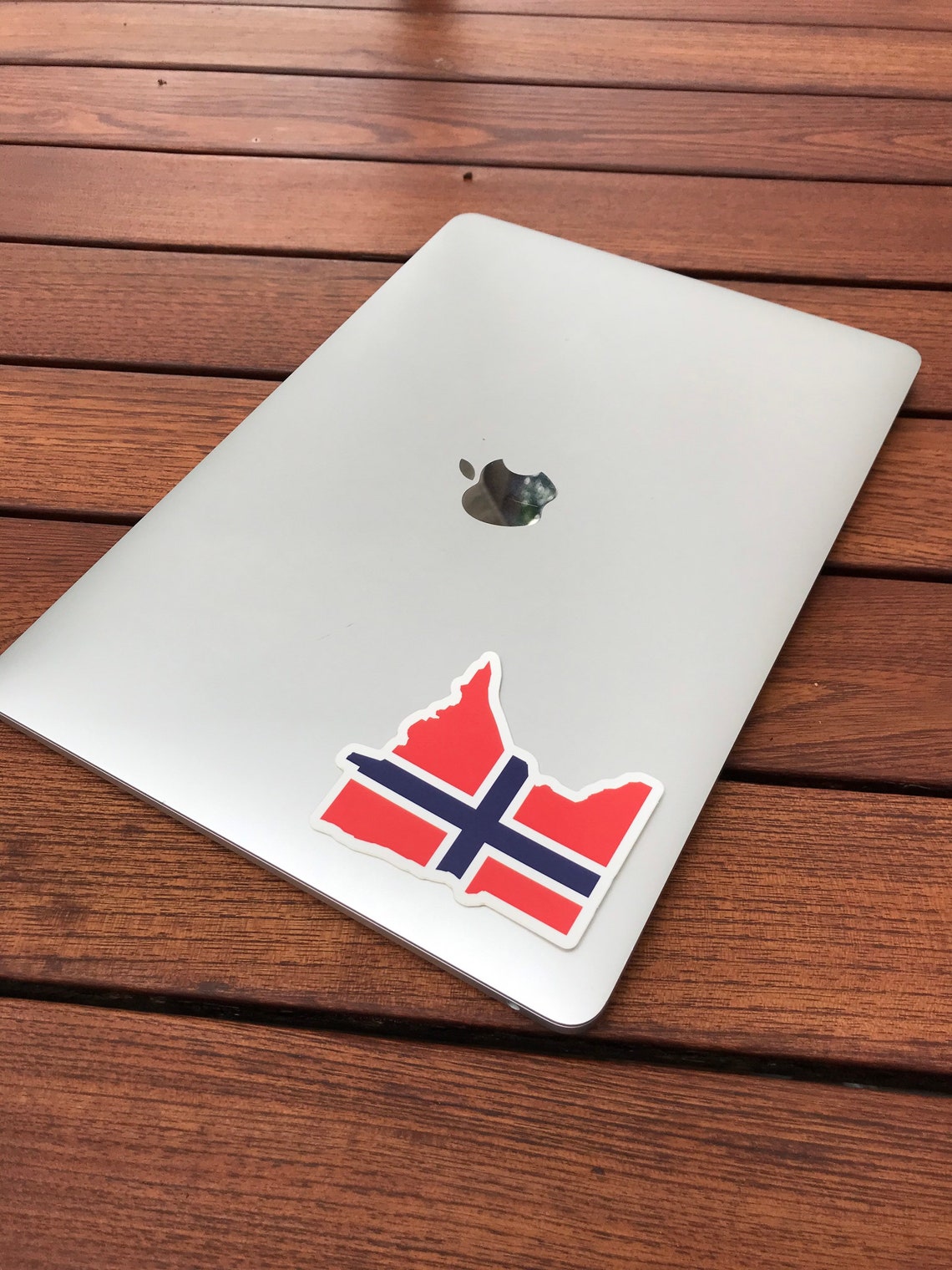 Minnesota Norwegian Flag Sticker - Etsy
