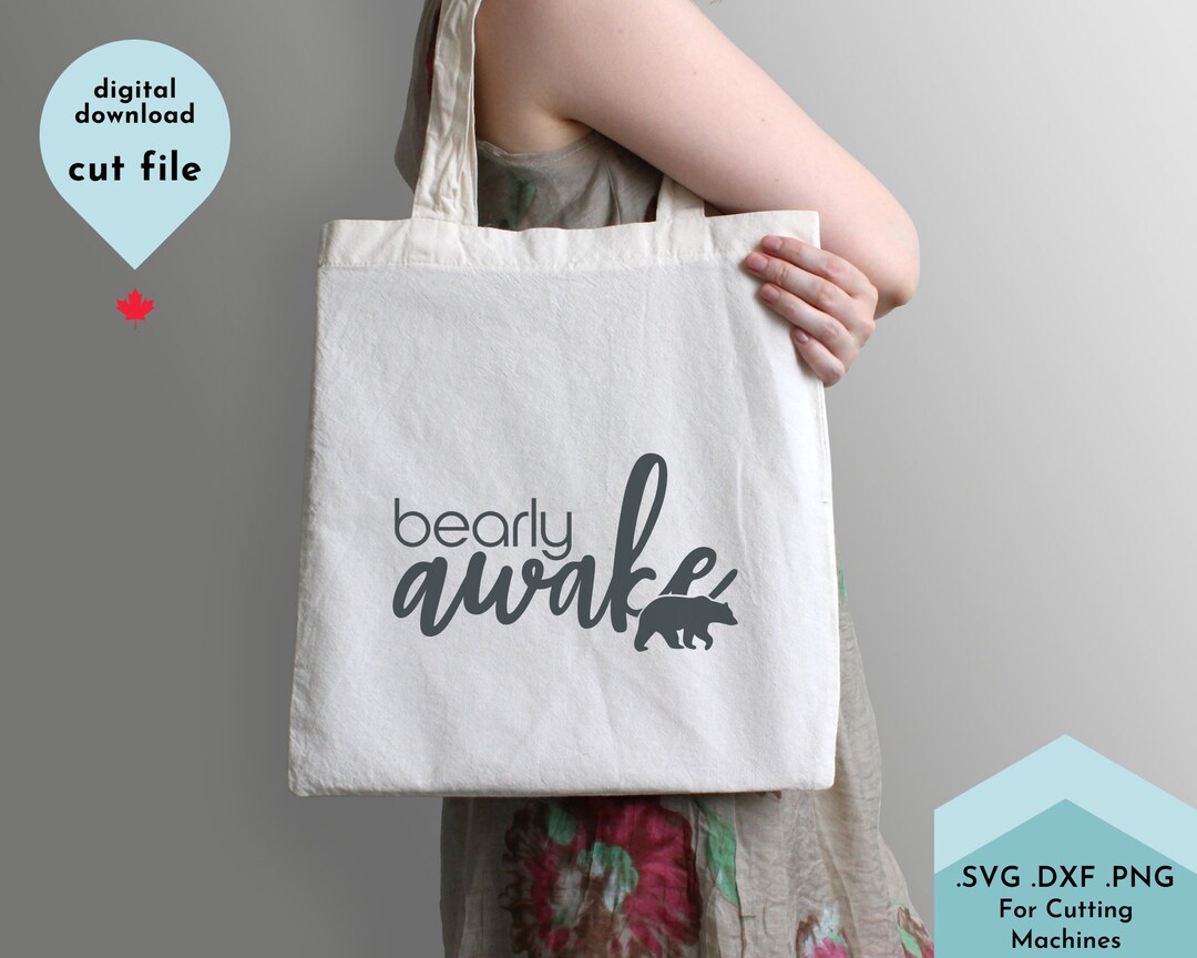 Bearly Awake Svg Mom Shirt Svg Bear Svg New Mom Svg Cricut - Etsy Canada