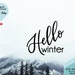 Hello Winter Svg, Christmas Quote Svg, Winter Quote Svg, Holiday Svg ...