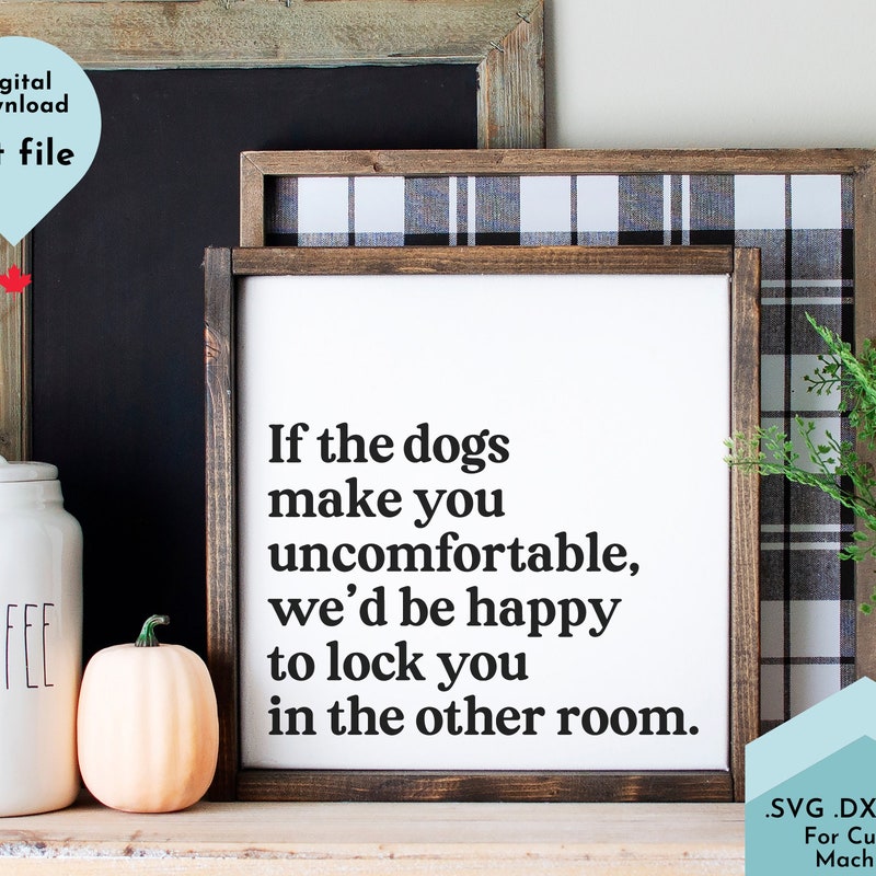 Funny Dog Sign - Etsy