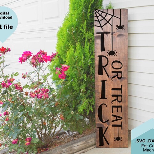 DIGITAL FILES Svg Dxf Png Fall Vertical Sign Bundle - Etsy