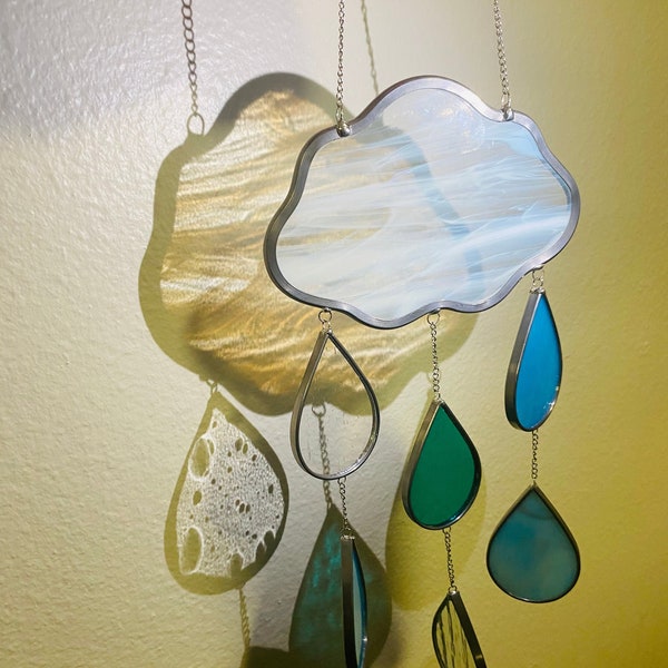 Stained Glass Cloud - Etsy