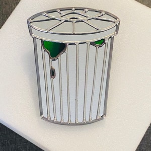 Trash Mirror Stained Glass Mirror Glass Wall Mirror Glass Art Garbage ...