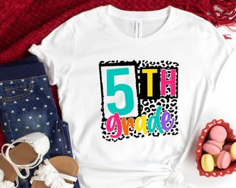 5th Grade Teacher Shirt - Etsy