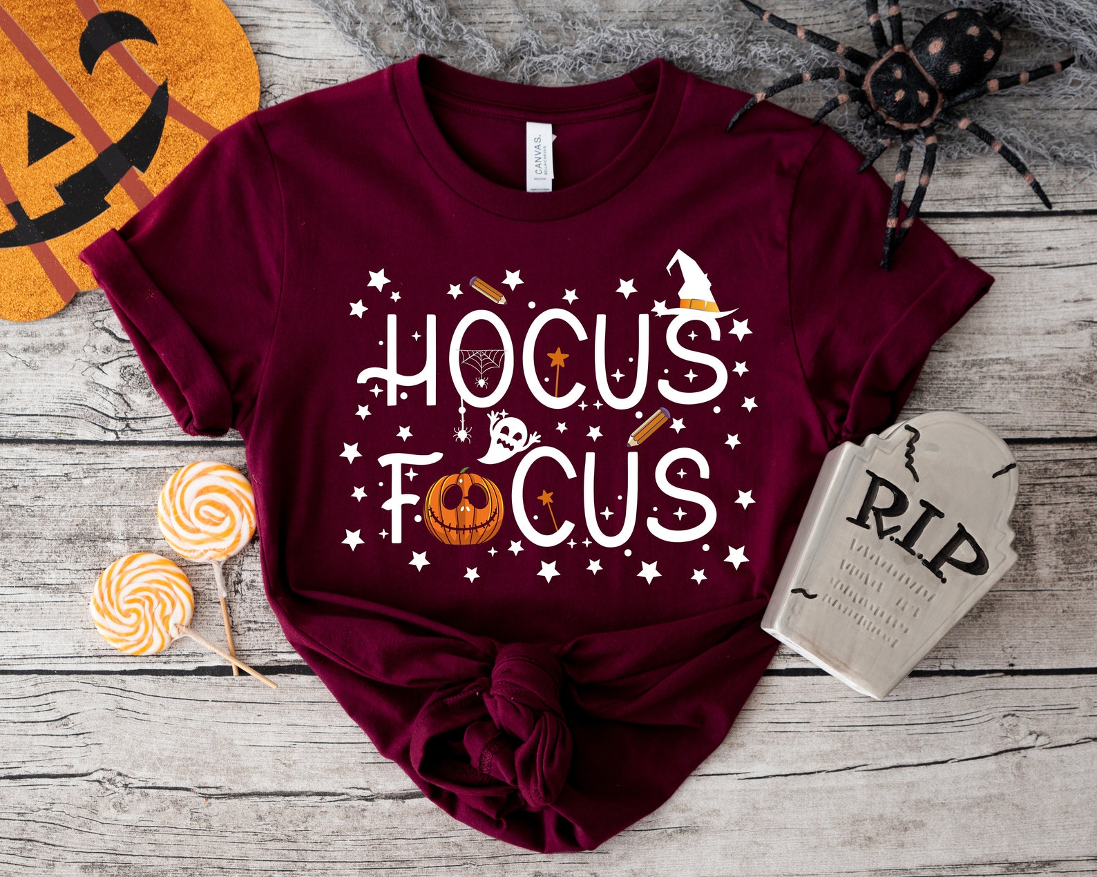 Hocus Focus Teacher Shirt: Funny Halloween School Tee - Etsy