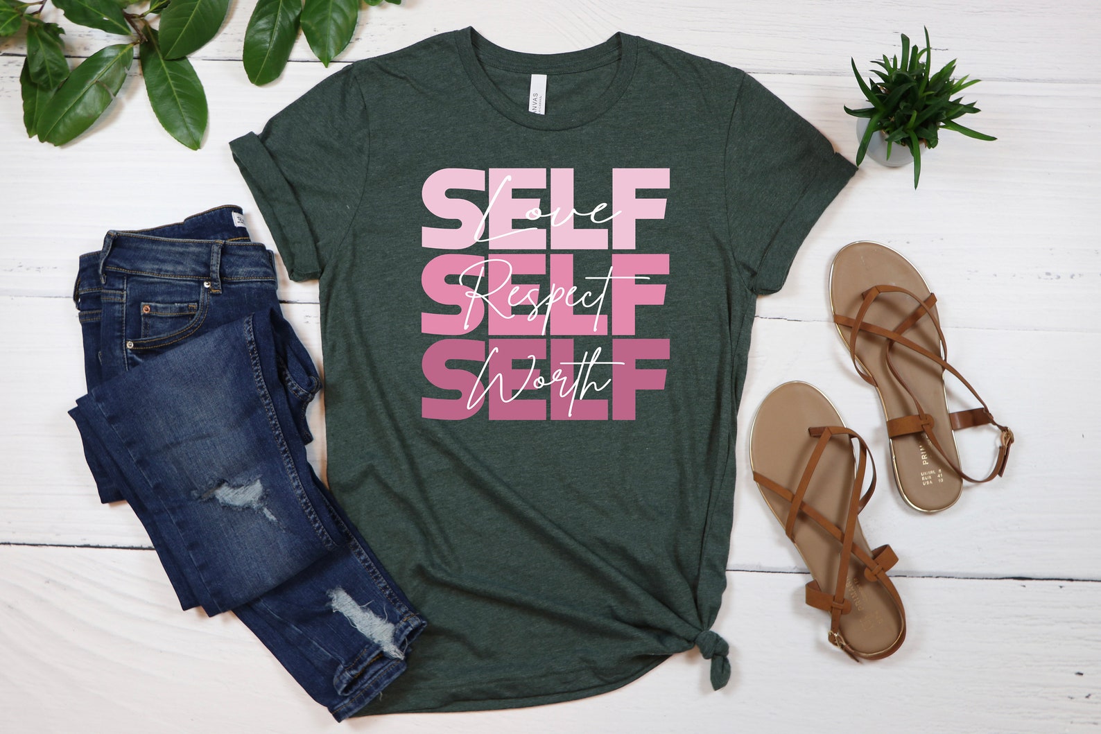 Self Love Shirt: Affirmation & Motivation Tee - Etsy 日本