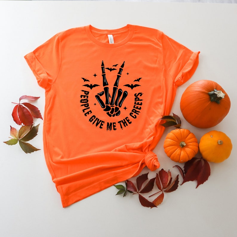 People Give Me the Creeps Shirt Cute Skeleton Shirt Stay - Etsy