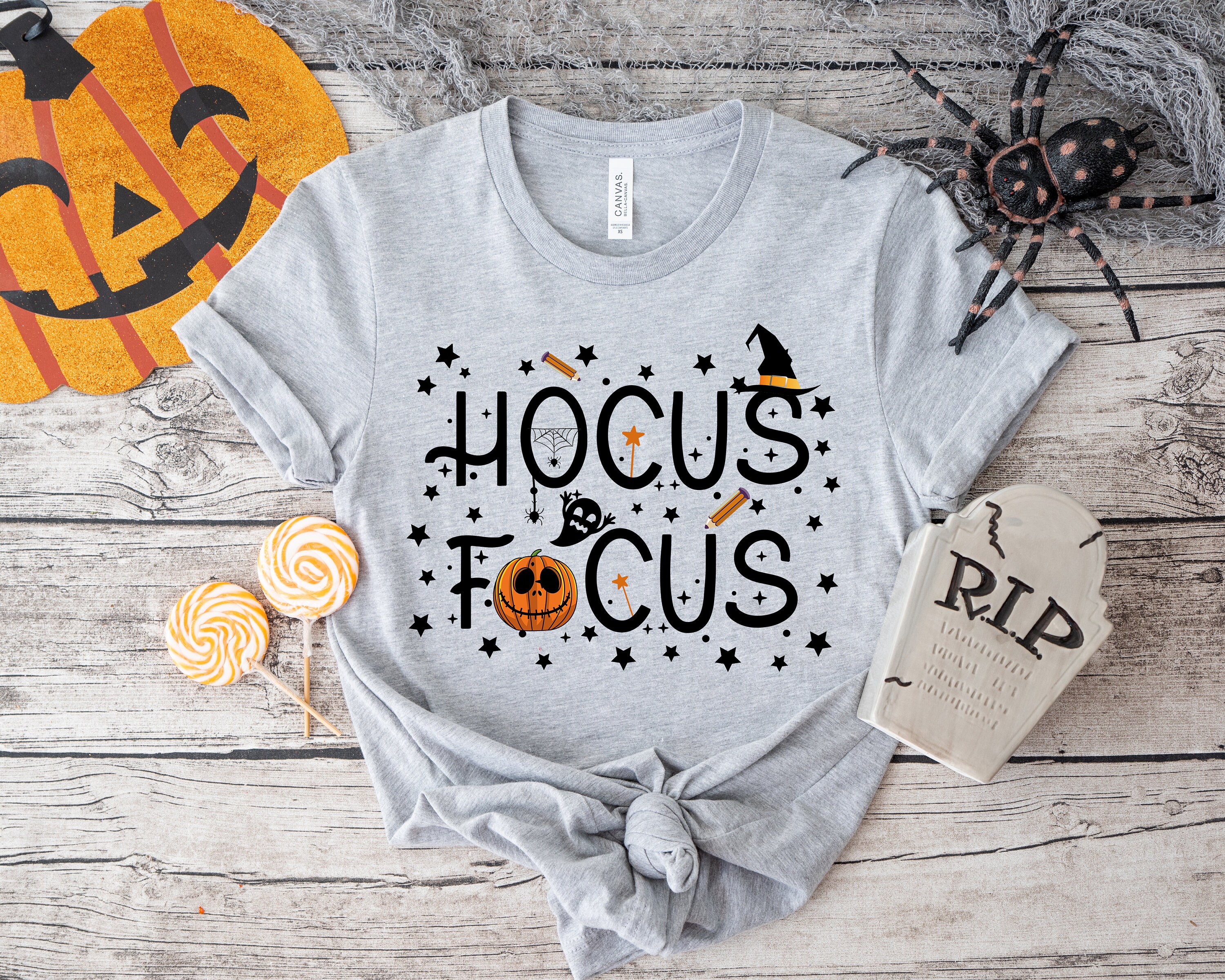 Hocus Focus Teacher Shirt: Funny Halloween School Tee - Etsy