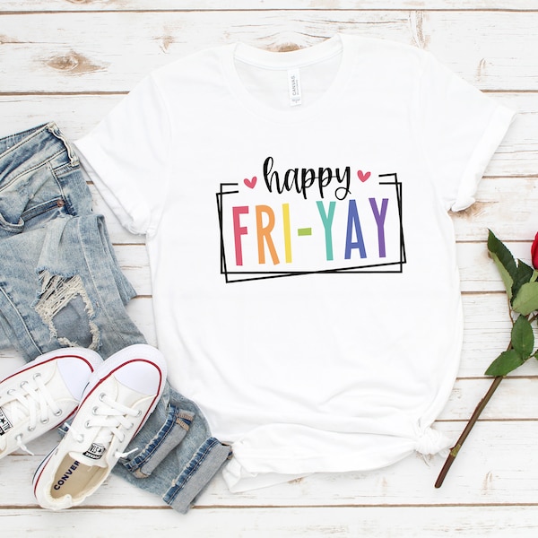 Happy Fri Yay Svg - Etsy