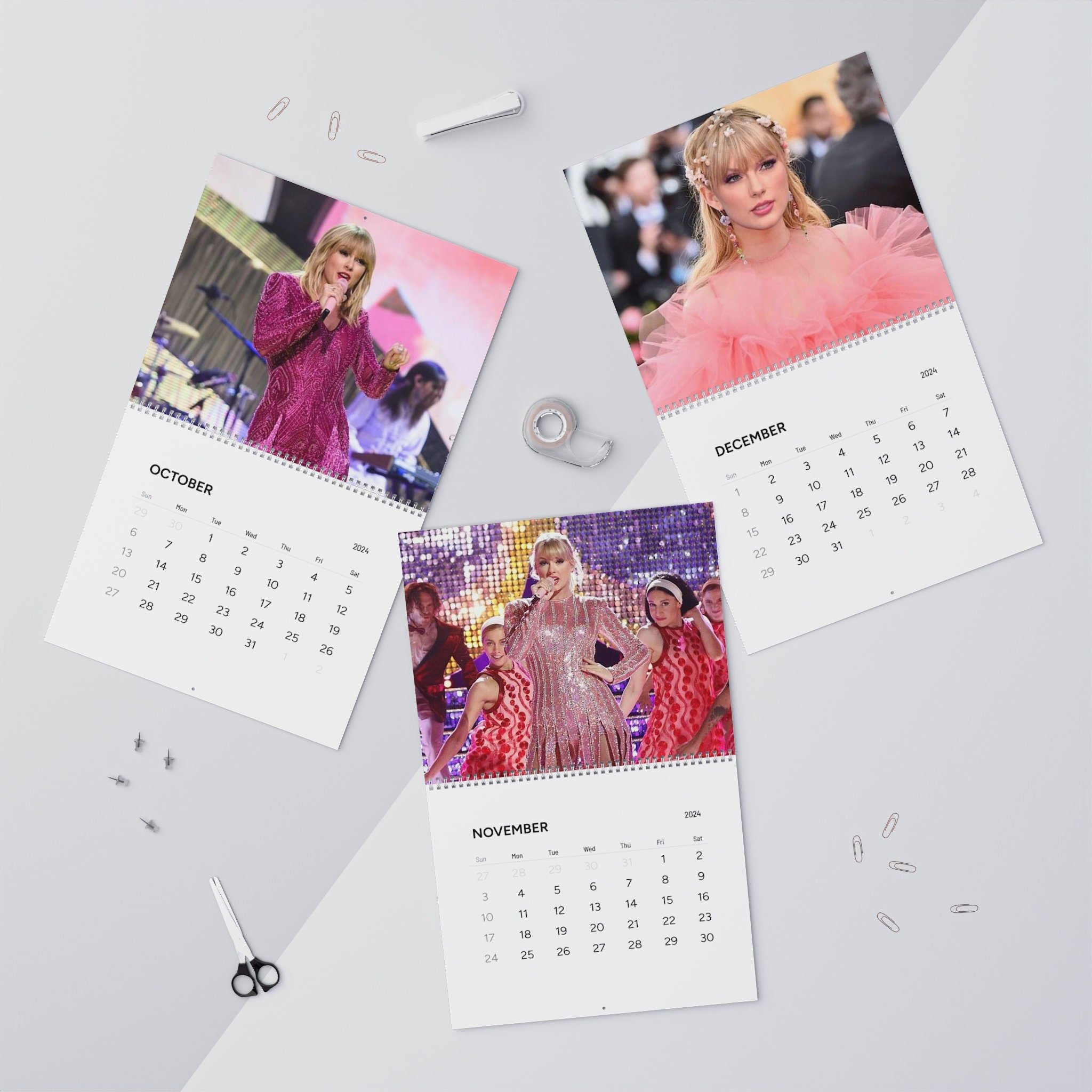 Taylor Swift Calendar, Taylor Swift 2024 Calendar, 2024 Calendar ...