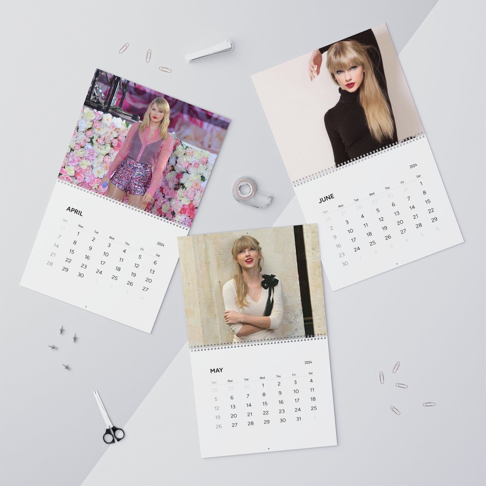 Taylor Swift Calendar, Taylor Swift 2024 Calendar, 2024 Calendar ...